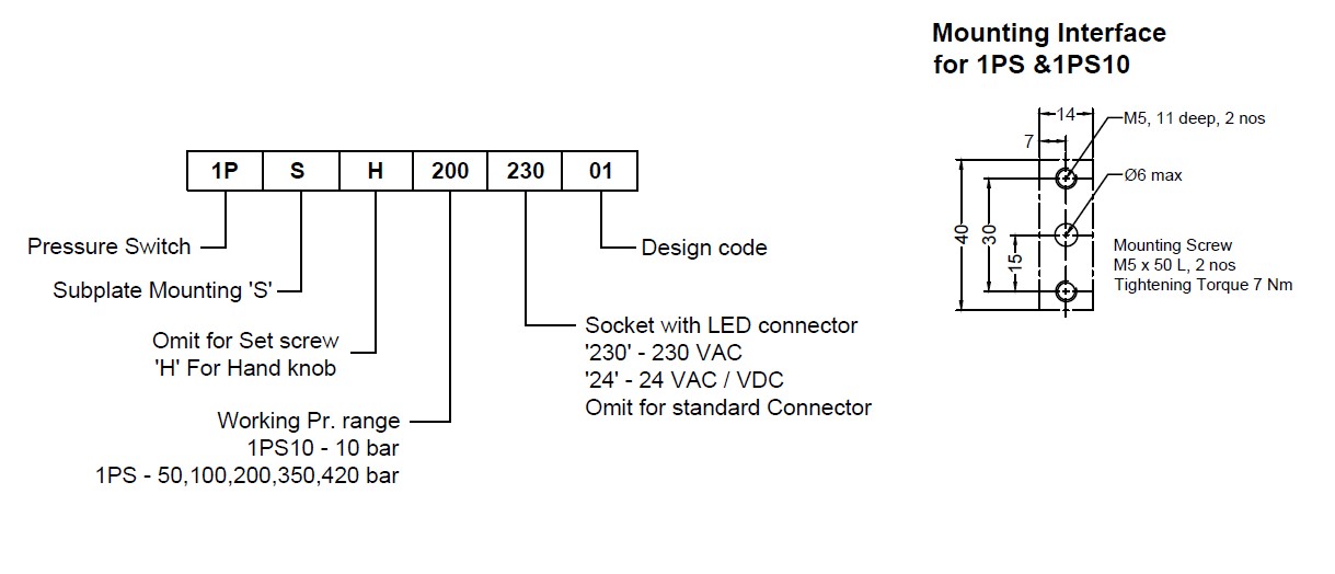 Pressure Switch - Sky Hydro Valves